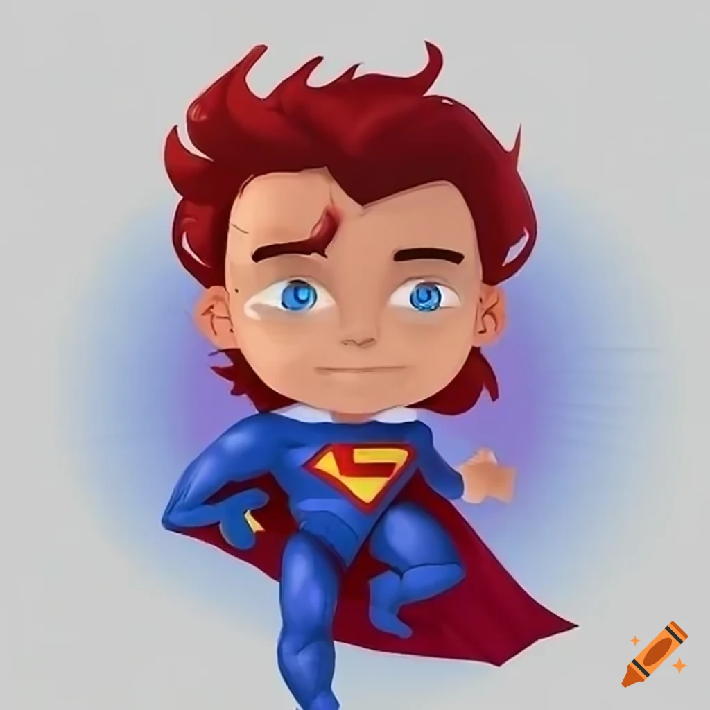 Superhero made of sodium on Craiyon