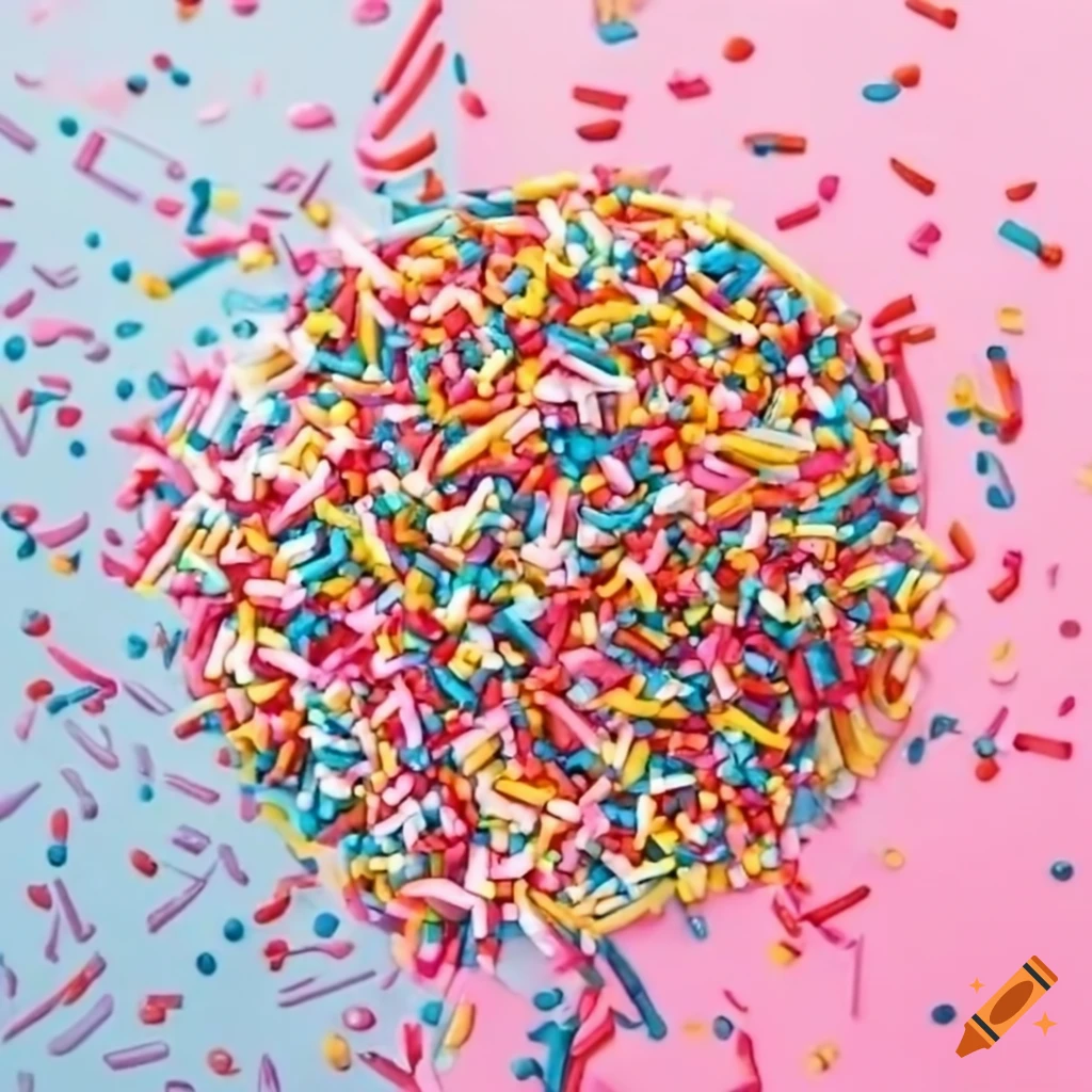 Confetti sprinkle on Craiyon