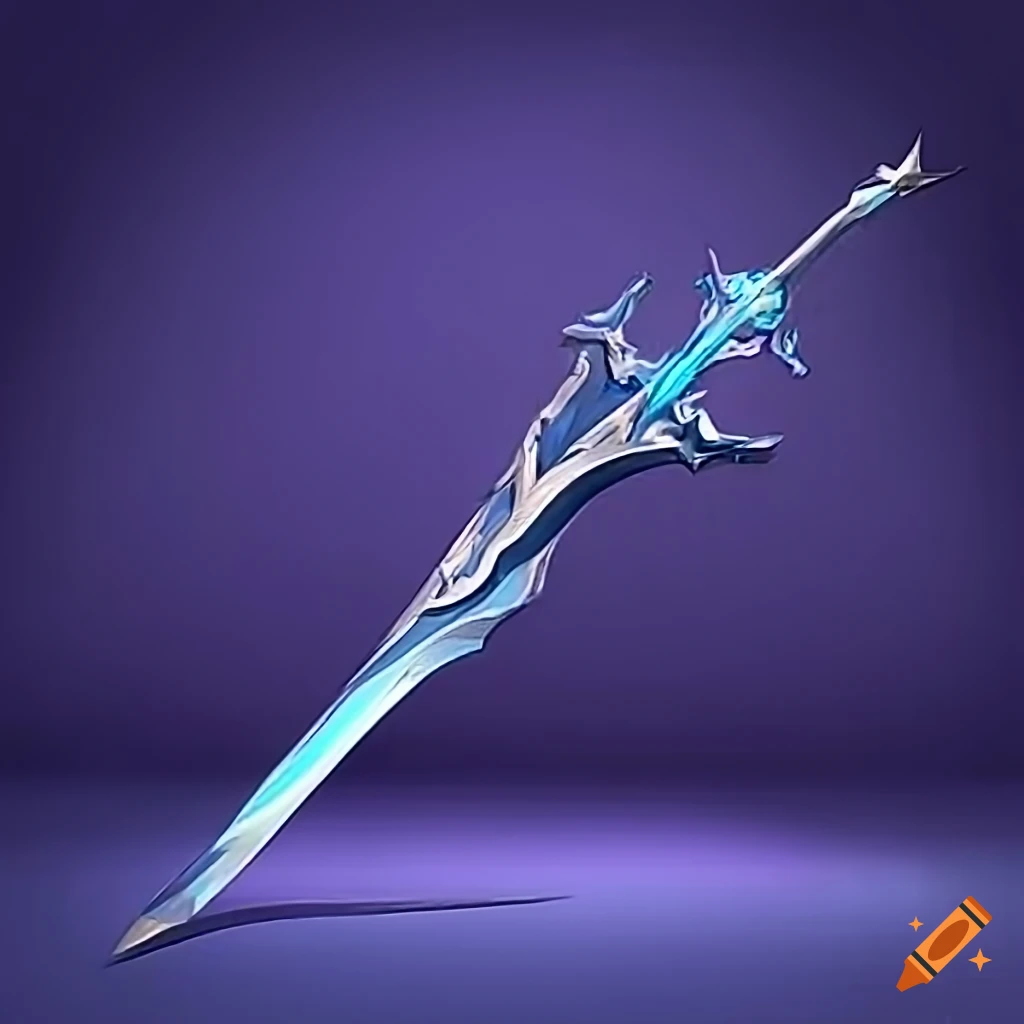 Epic magic longsword on Craiyon