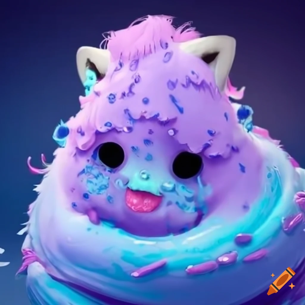 Furry slime on Craiyon