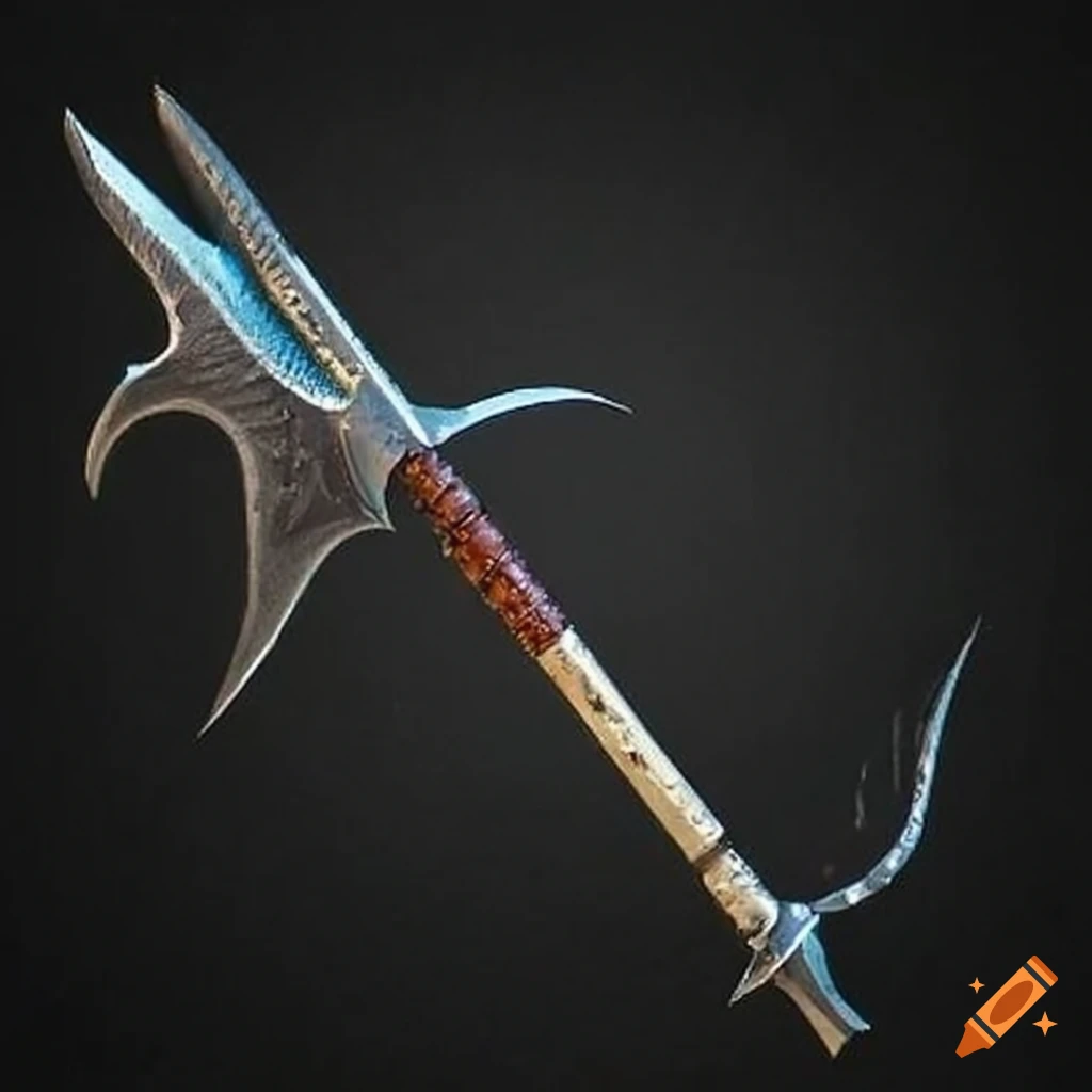 Perfect master halberd weapon on Craiyon