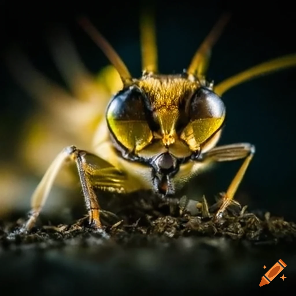 Alien insect creature on Craiyon
