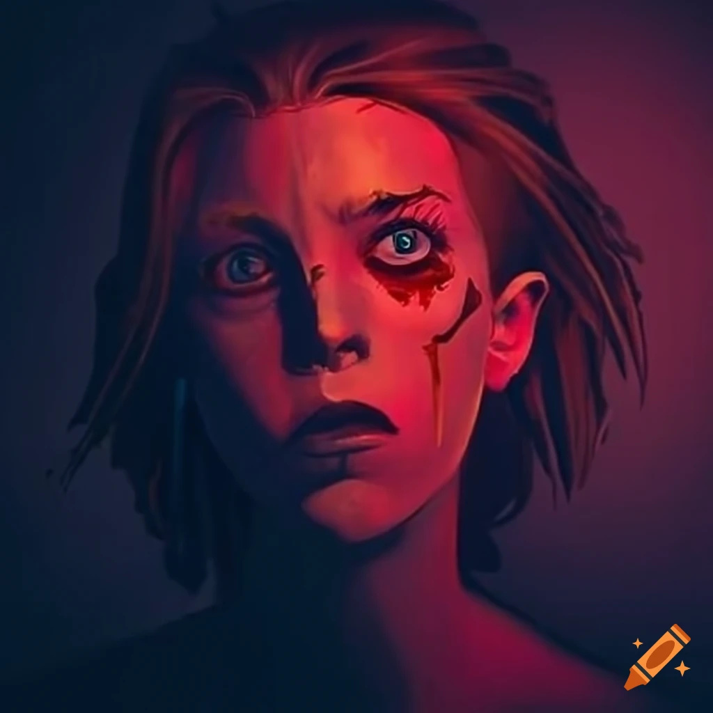 Self-destructive concept art on Craiyon