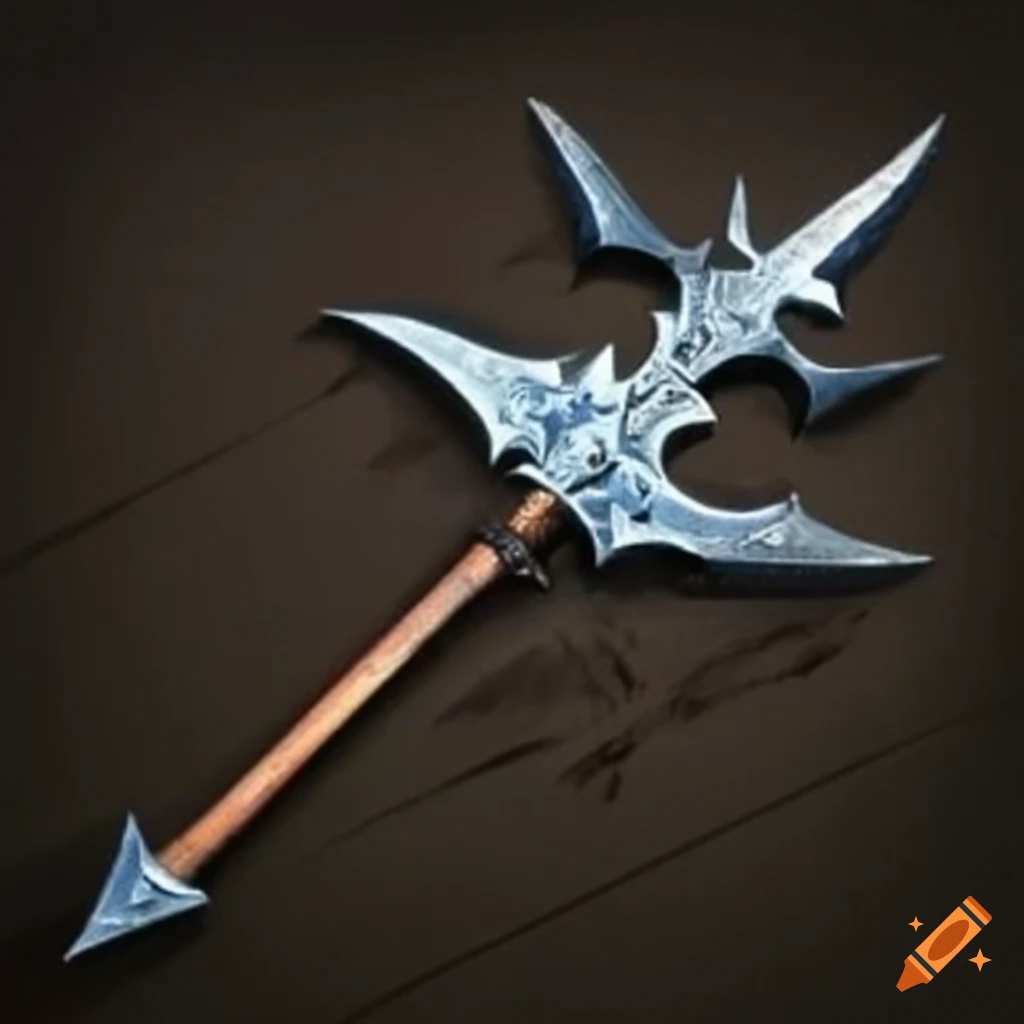 Perfect master halberd on Craiyon