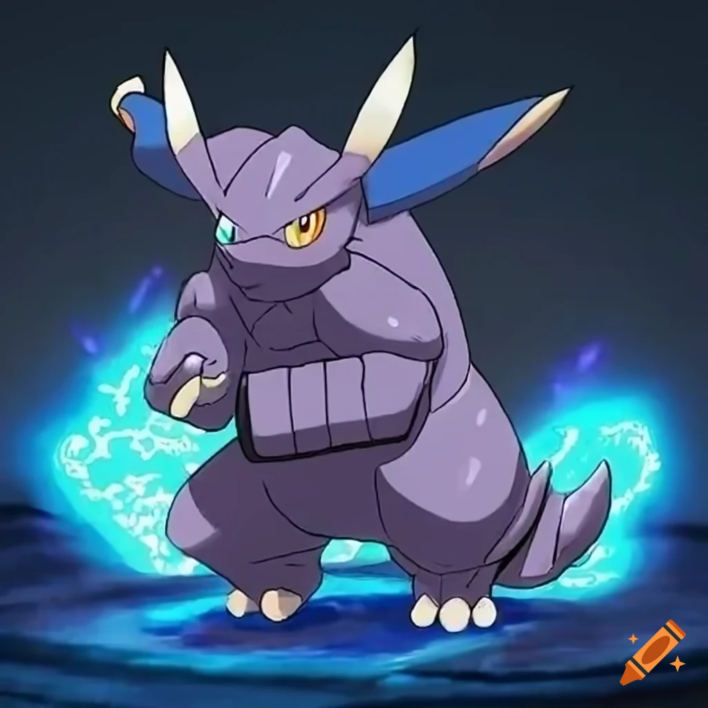 Pokemon card featuring an electric-powered rhinoceros-like creature on ...
