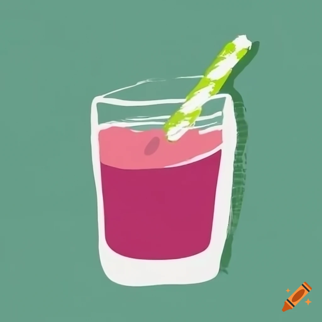 Smoothie and slider on Craiyon