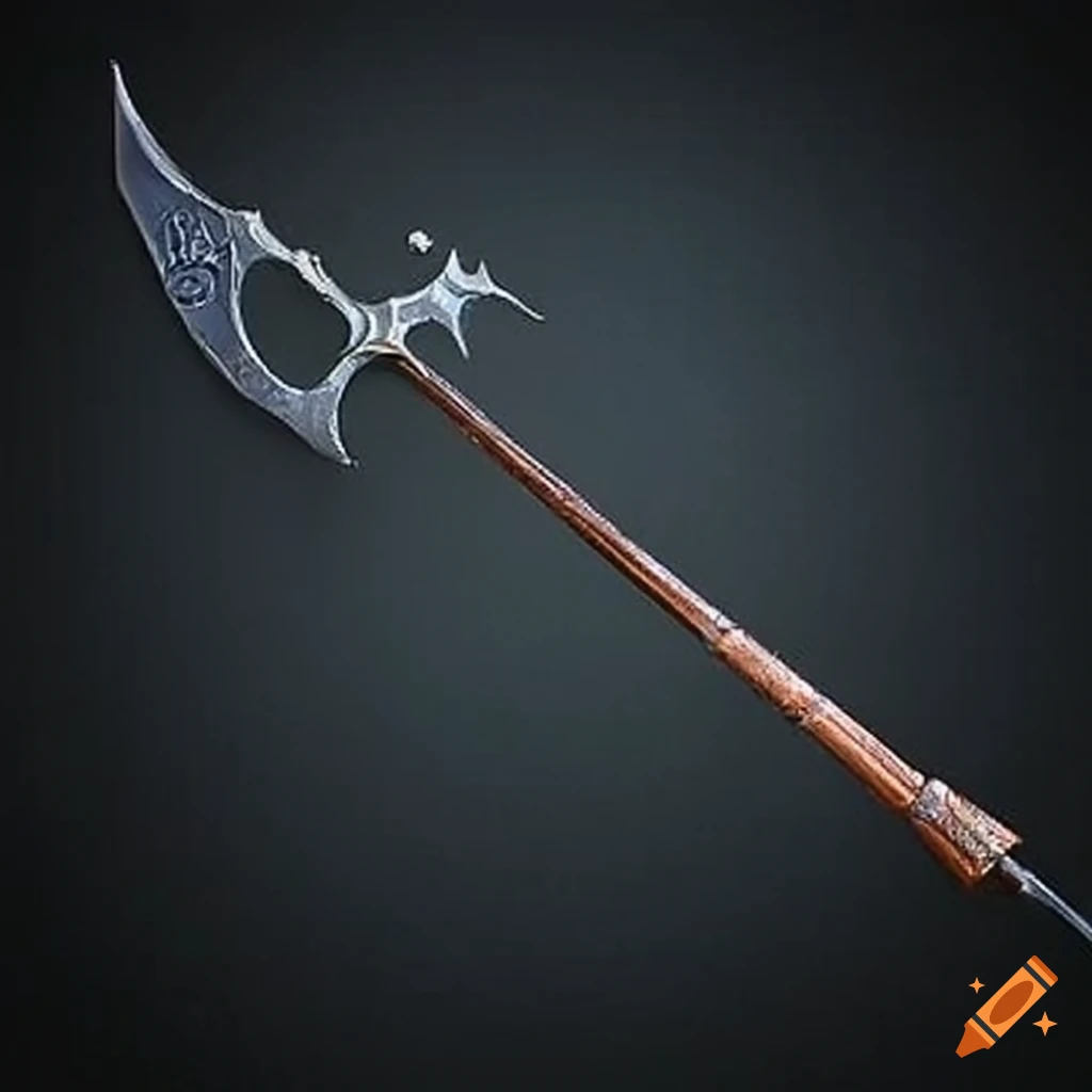 Perfect master halberd on Craiyon