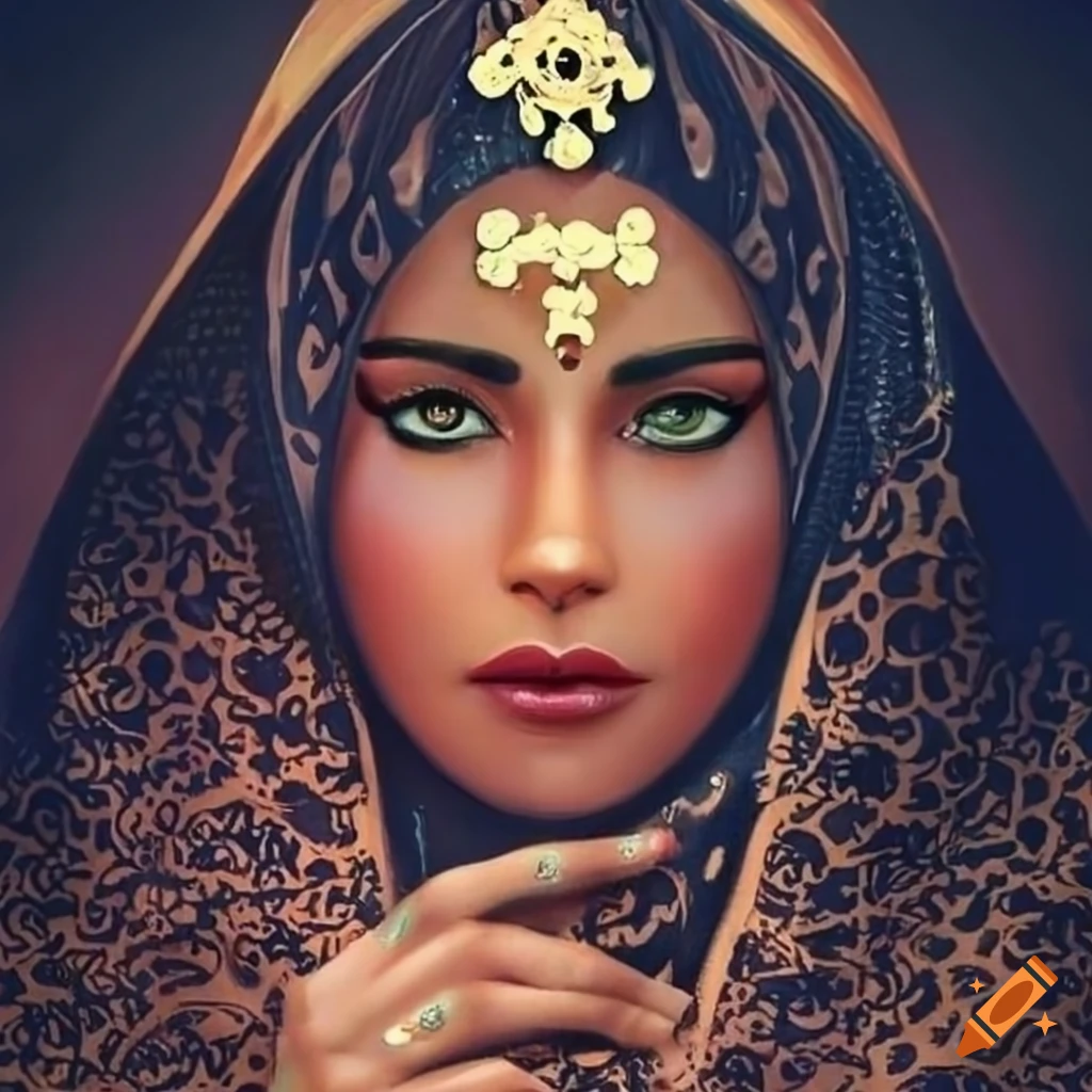 Muslim goddess on Craiyon