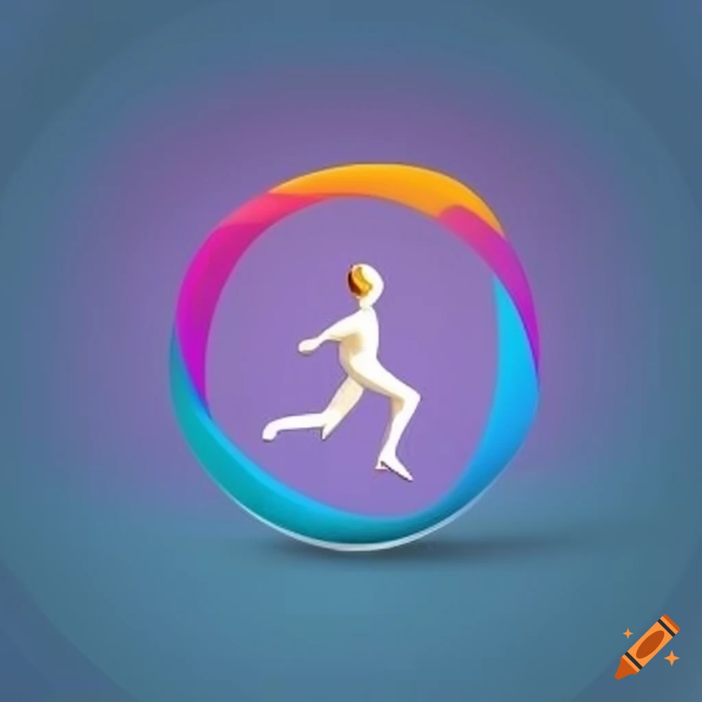 Social media app logo focusing on person-to-person interaction on Craiyon