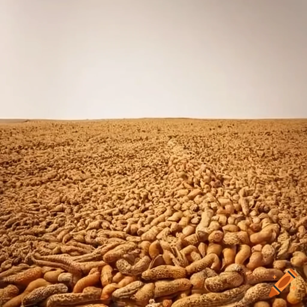 Peanut landscape on Craiyon