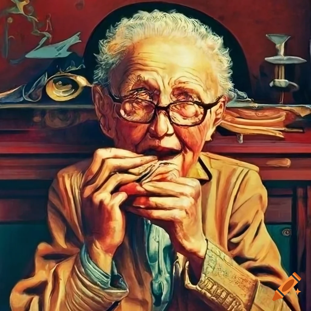 Intricate vintage poster with detailed design on Craiyon