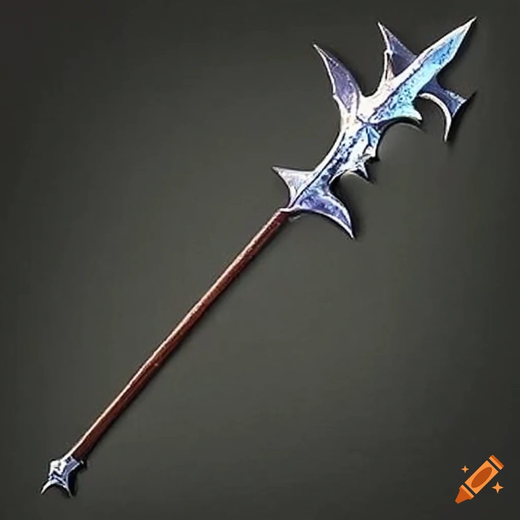 Magic master halberd on Craiyon