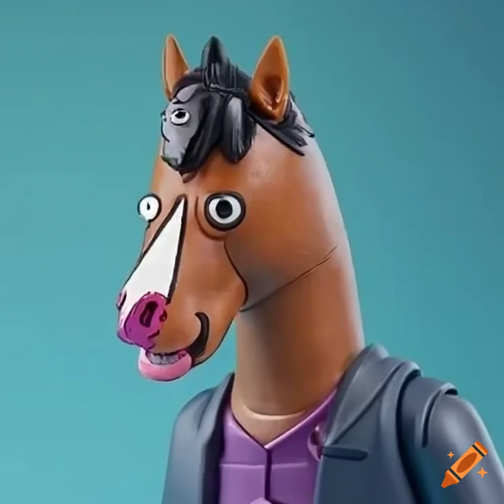 Bojack horseman action figure on Craiyon