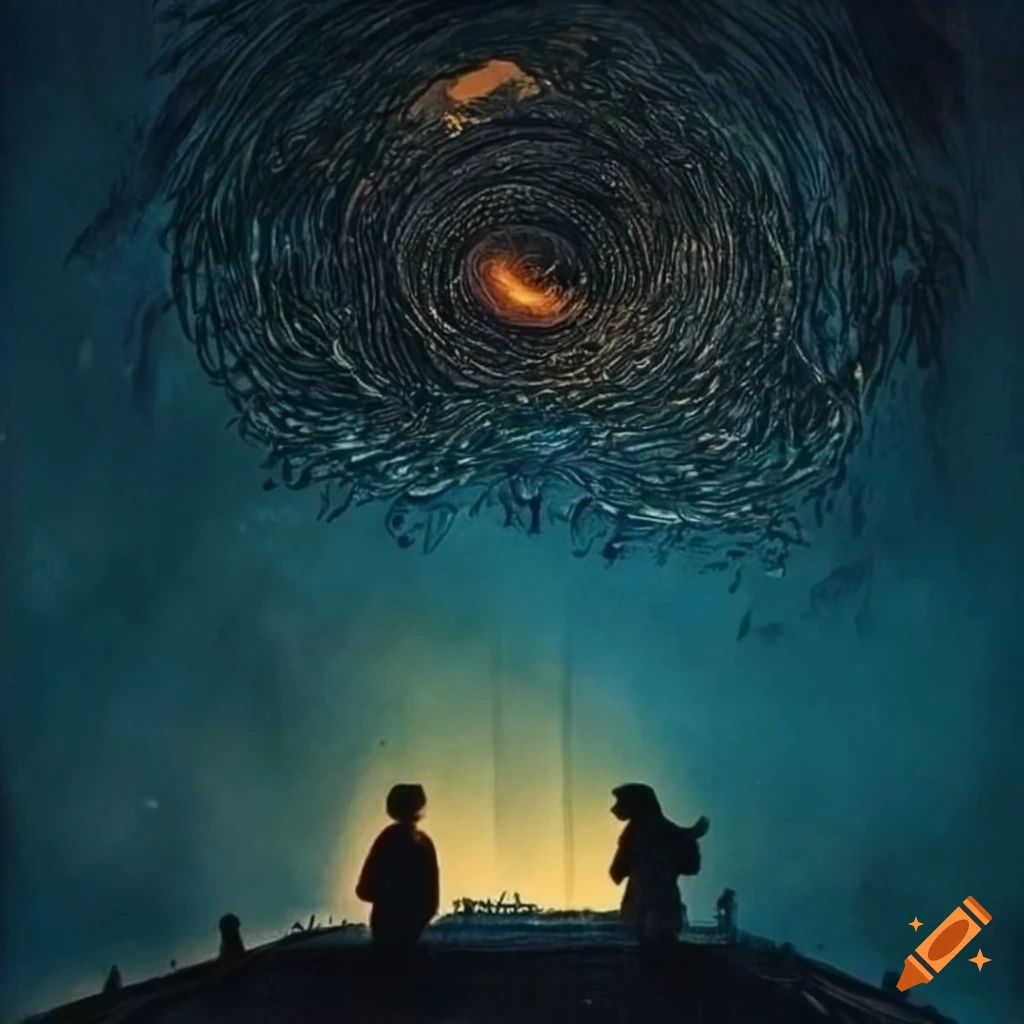 Intricate vintage poster with detailed design on Craiyon