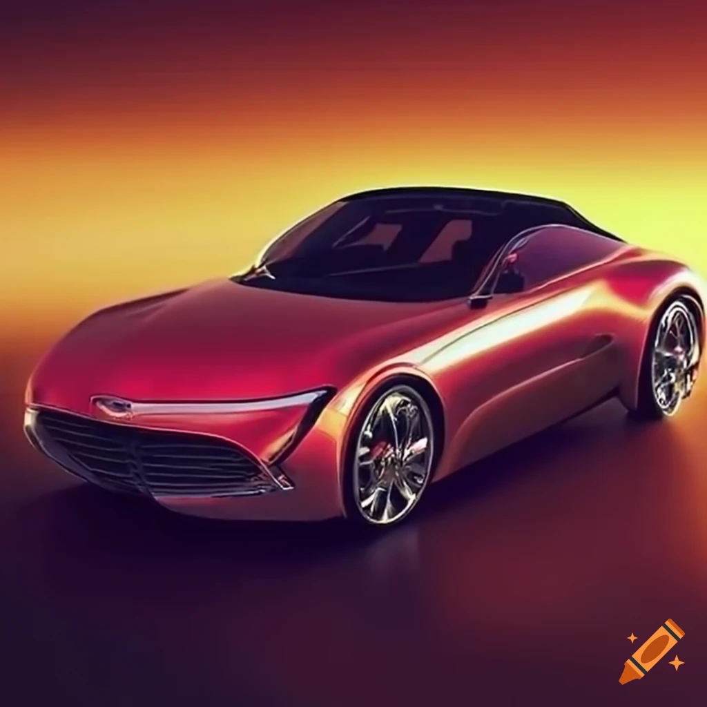 Future concept of ford thunderbird car design on Craiyon