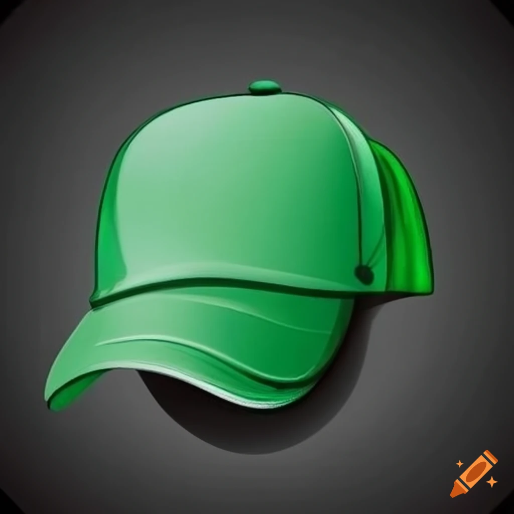 Green cap on Craiyon