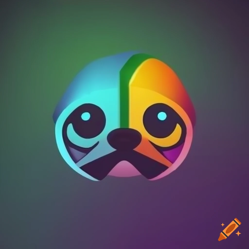 Abstract gaming logo with a sloth design on Craiyon