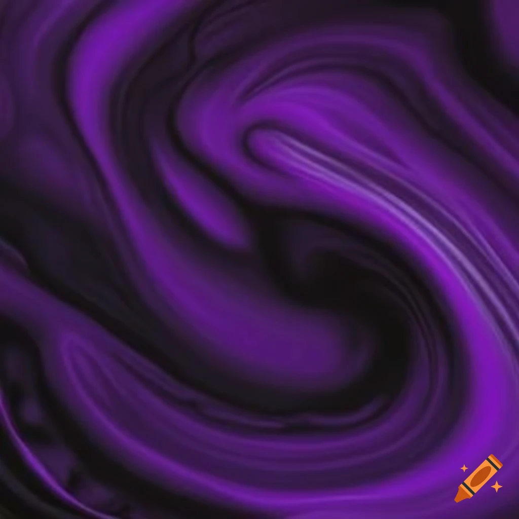 Abstract acid mix in purple and black colors on Craiyon