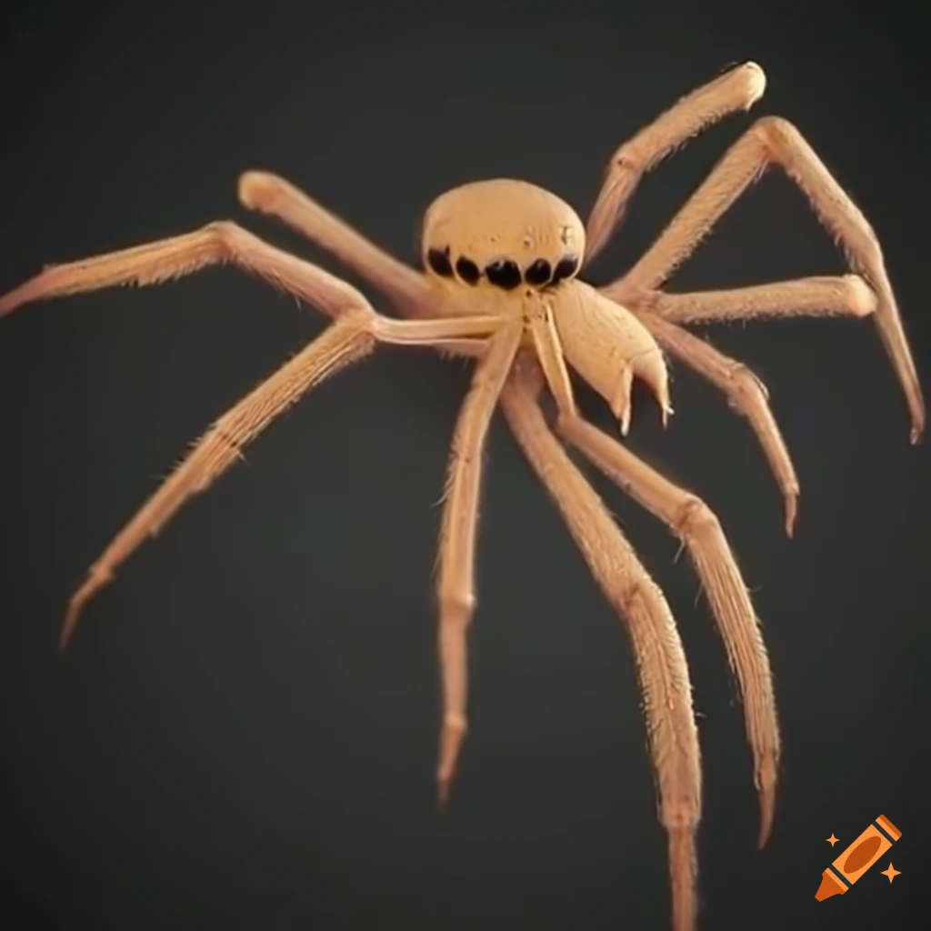 Spider-like creature with multiple arms on Craiyon