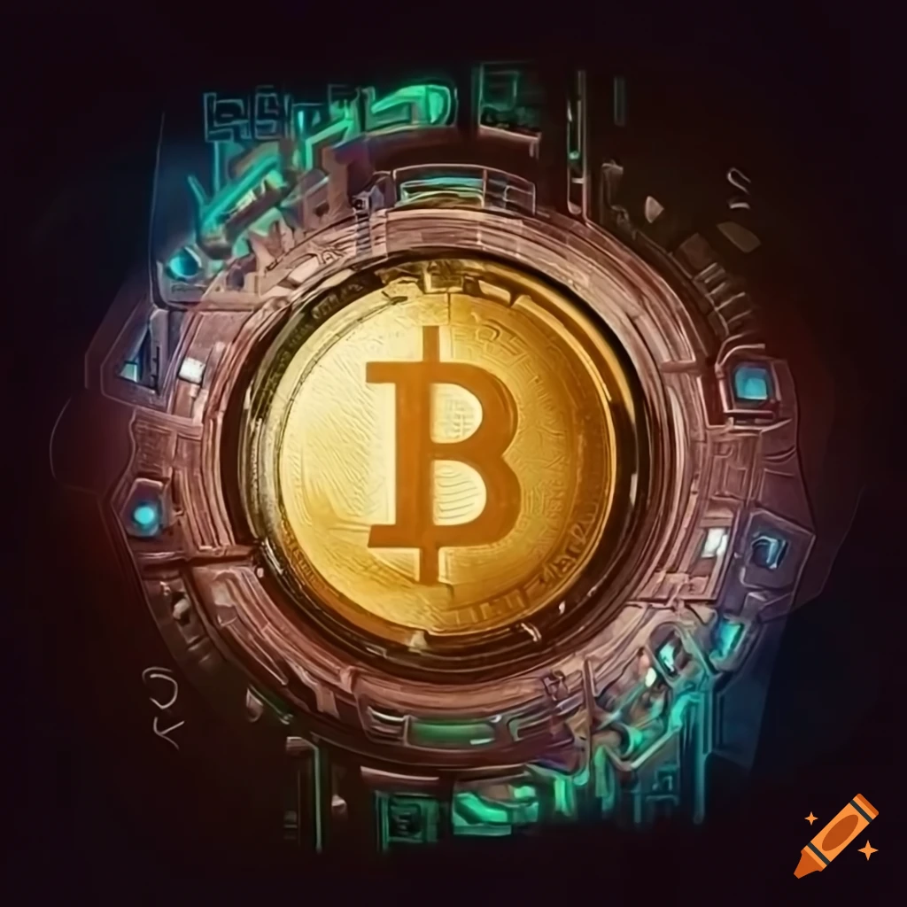 Future coin with advanced technology features on Craiyon