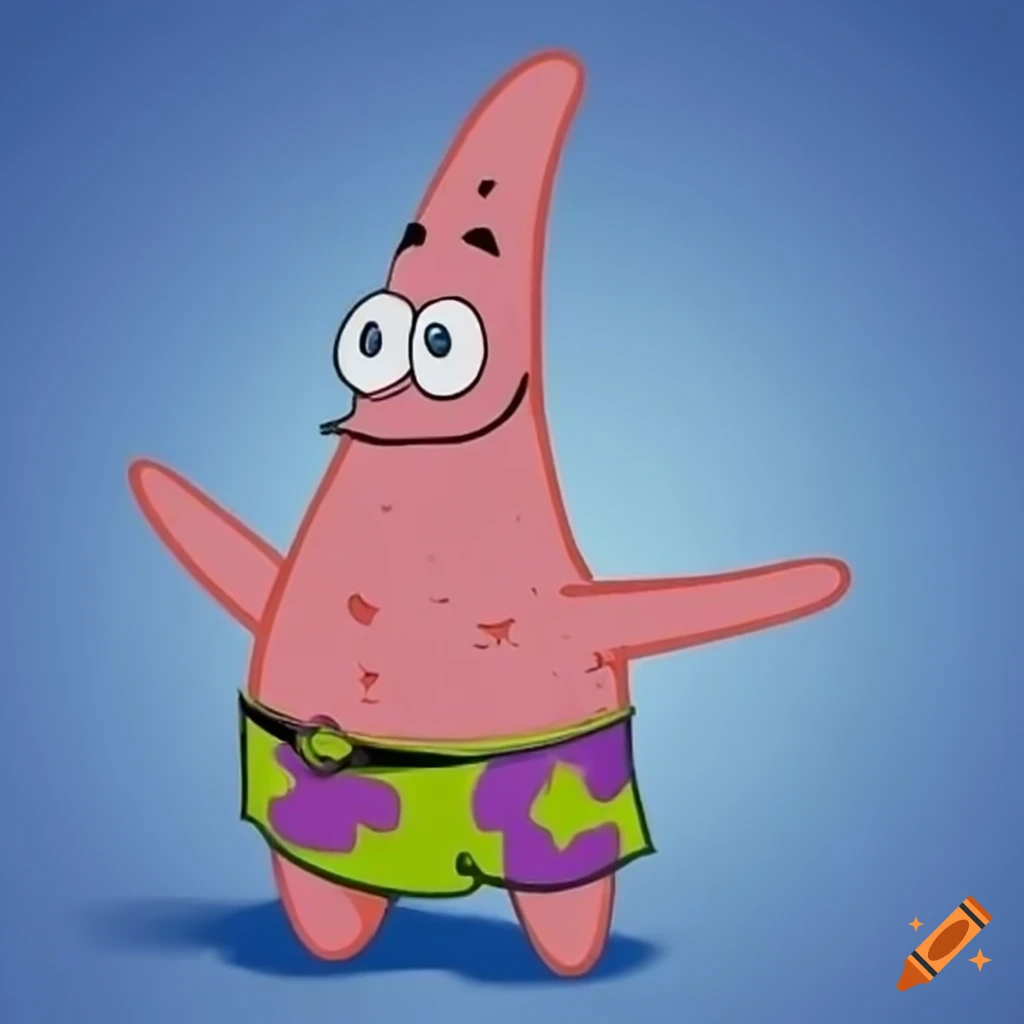 Patrick star on Craiyon