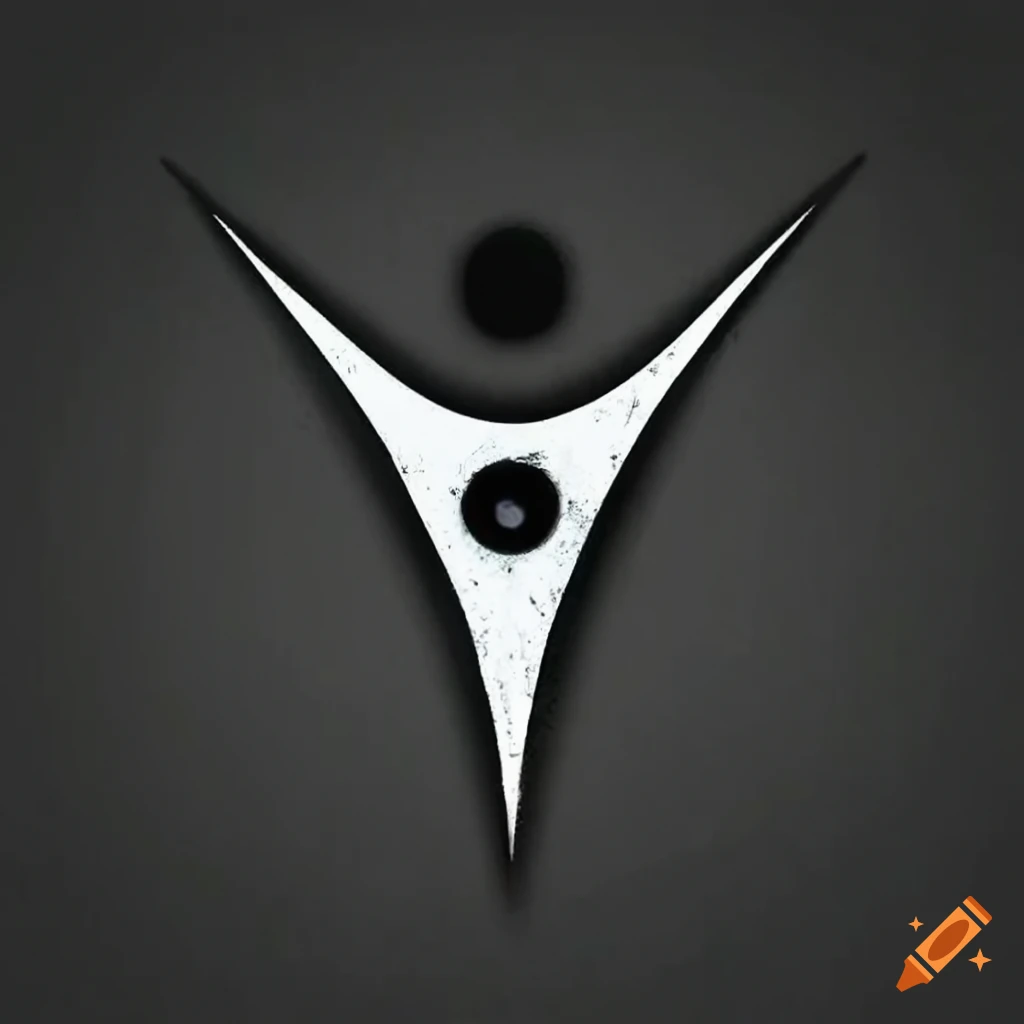 Cult symbol with medieval eyes and mysterious devil-dog imagery on Craiyon