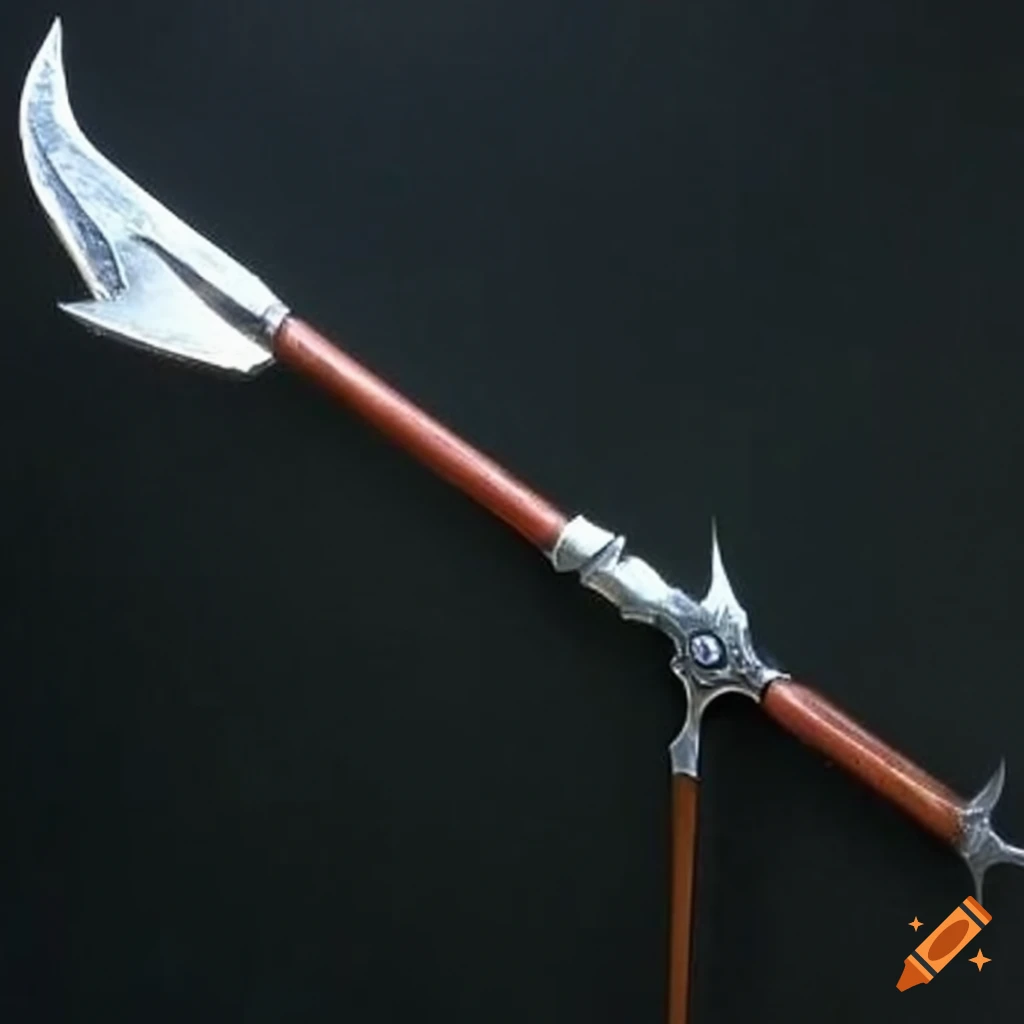 Magic master halberd on Craiyon