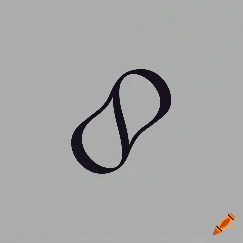 Abstract 'o' logo design with minimalist vector graphics on Craiyon