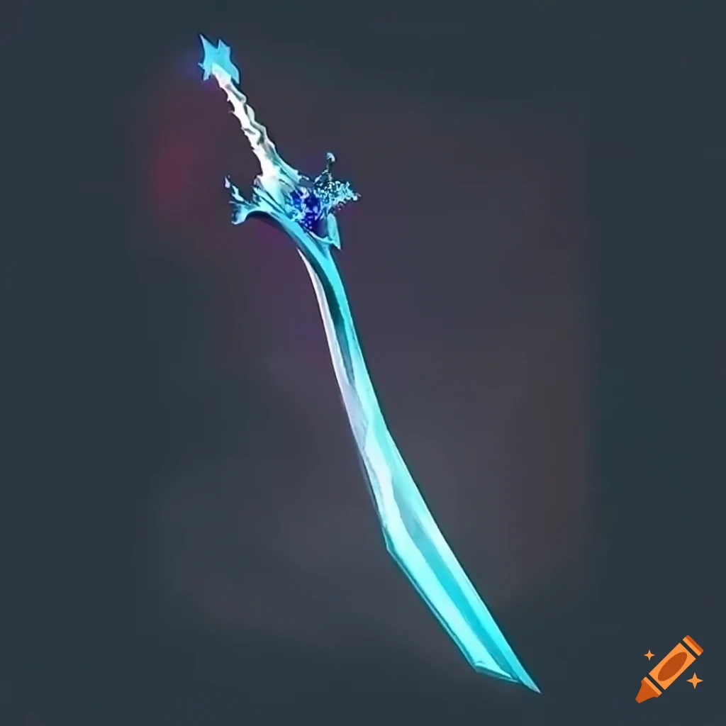 Epic magic longsword on Craiyon