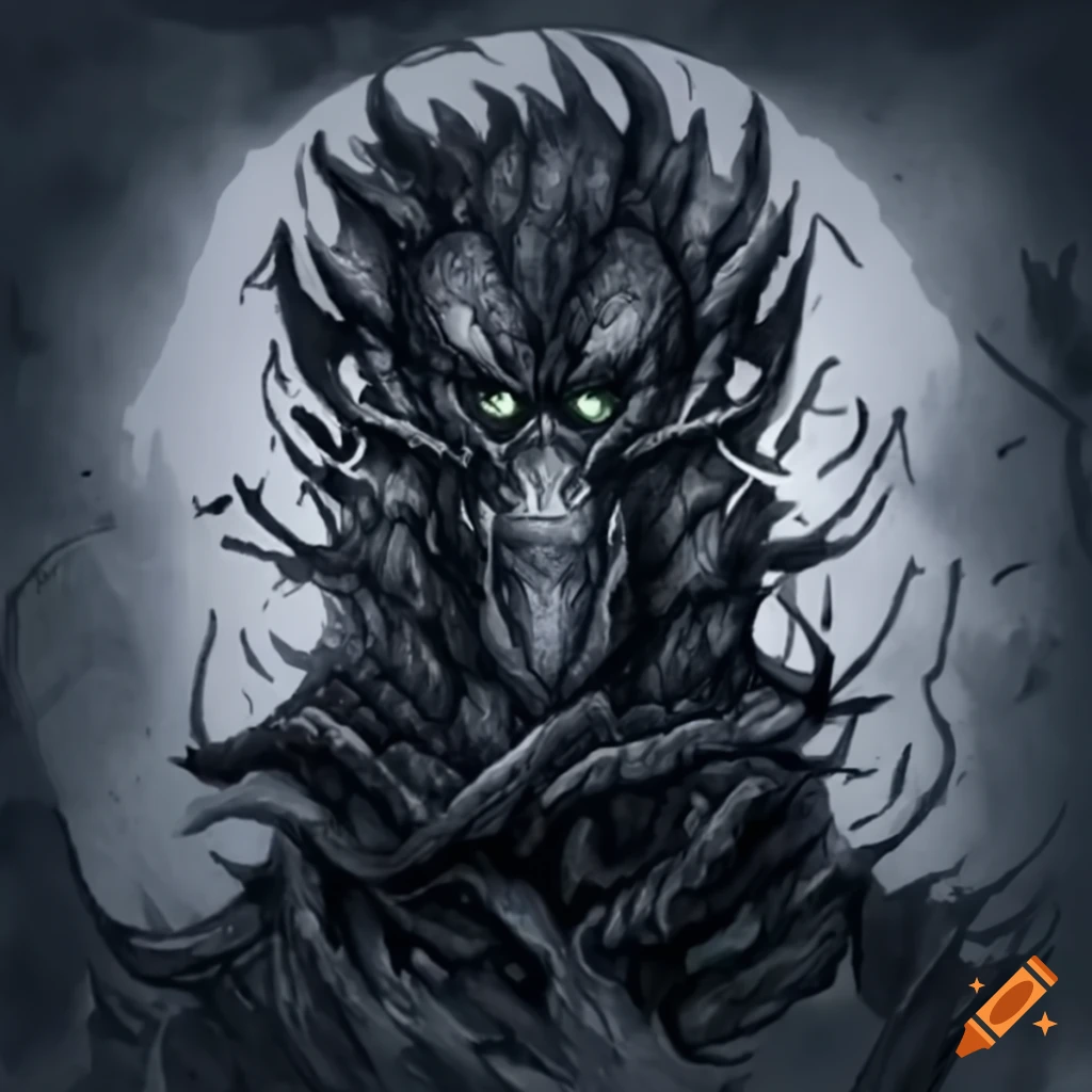 Devastation's incarnation beast, void creature on Craiyon