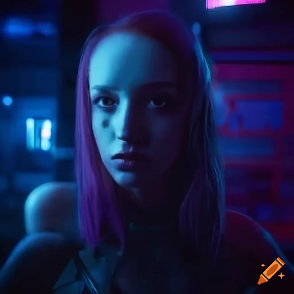 Cyberpunk concept art on Craiyon