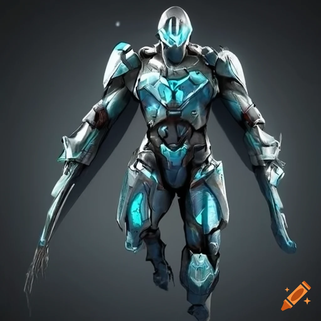 Armored superhero with zinc rays in a modern setting on Craiyon