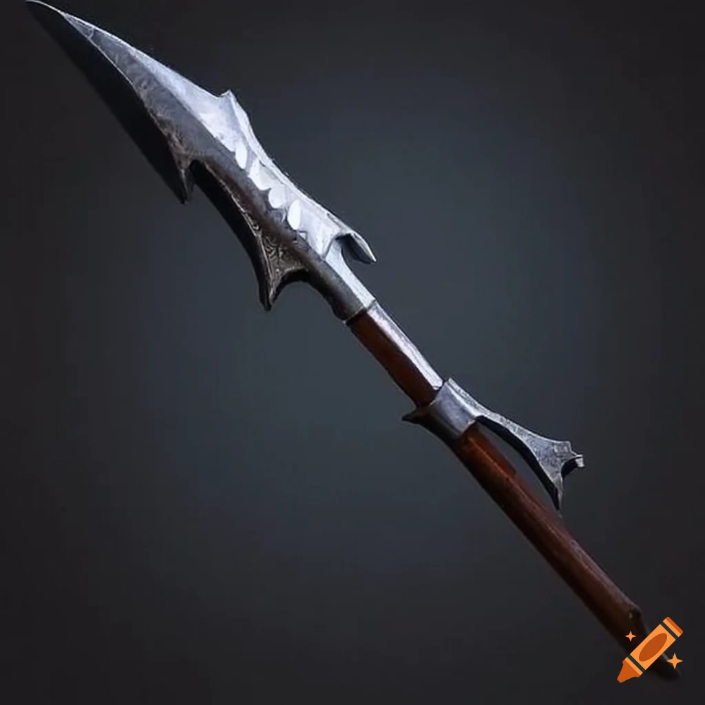 Perfect master halberd weapon on Craiyon