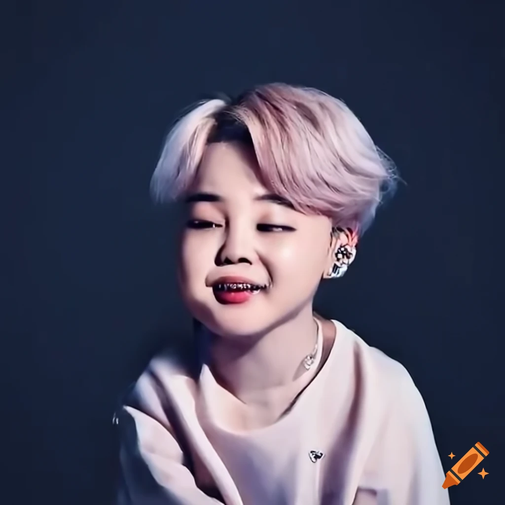 Endearing image of Jimin from BTS, a cheerful and talented singer on ...