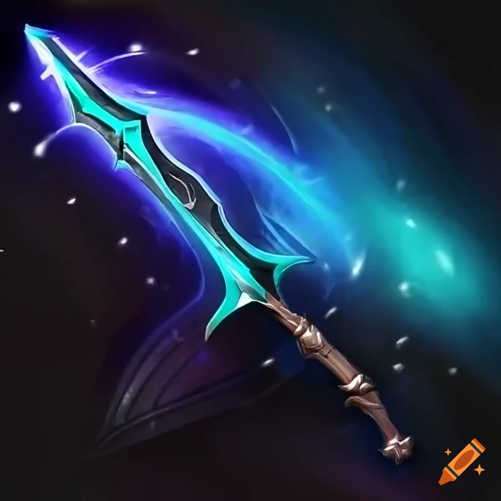 Epic magic longsword on Craiyon