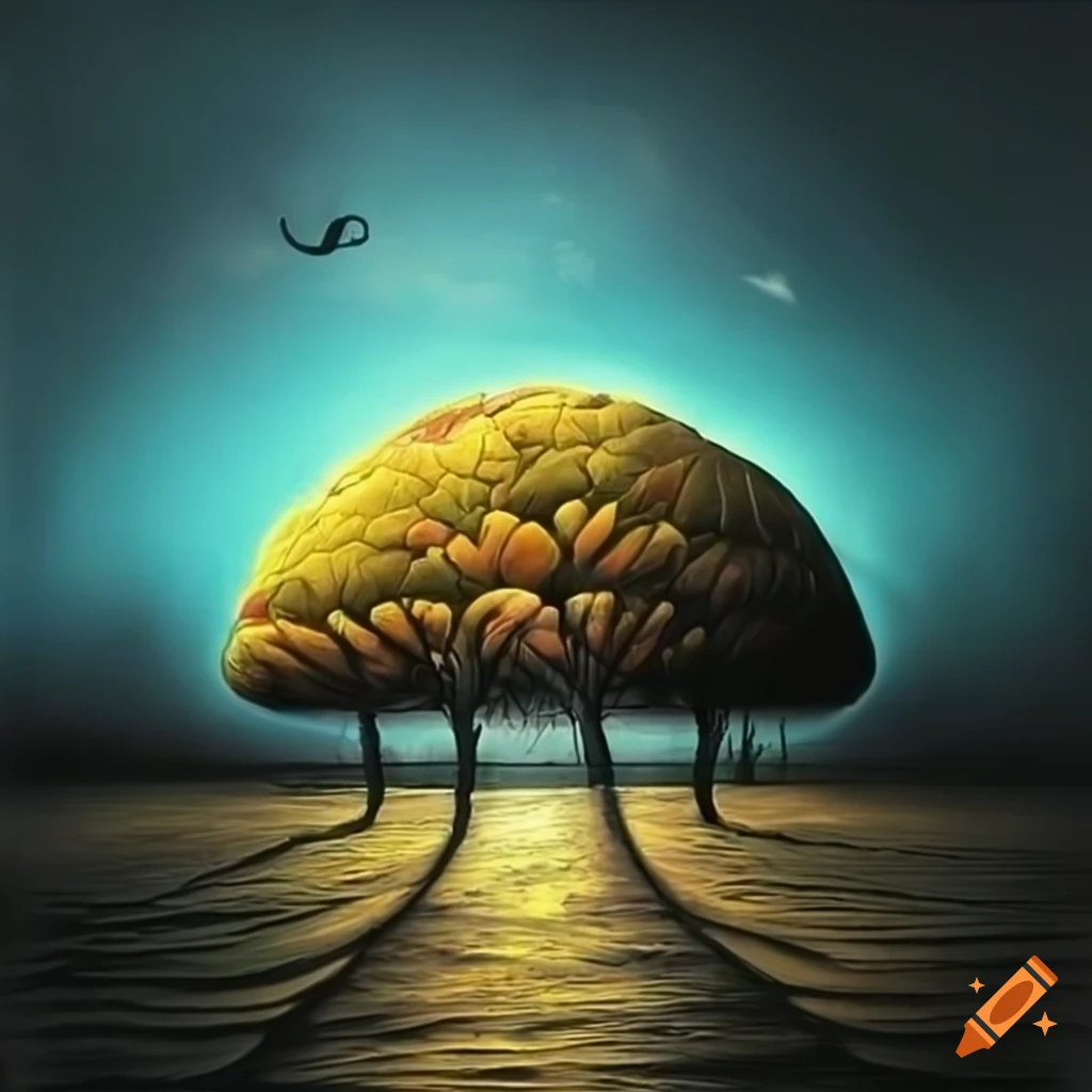 Surreal nature perspective on Craiyon