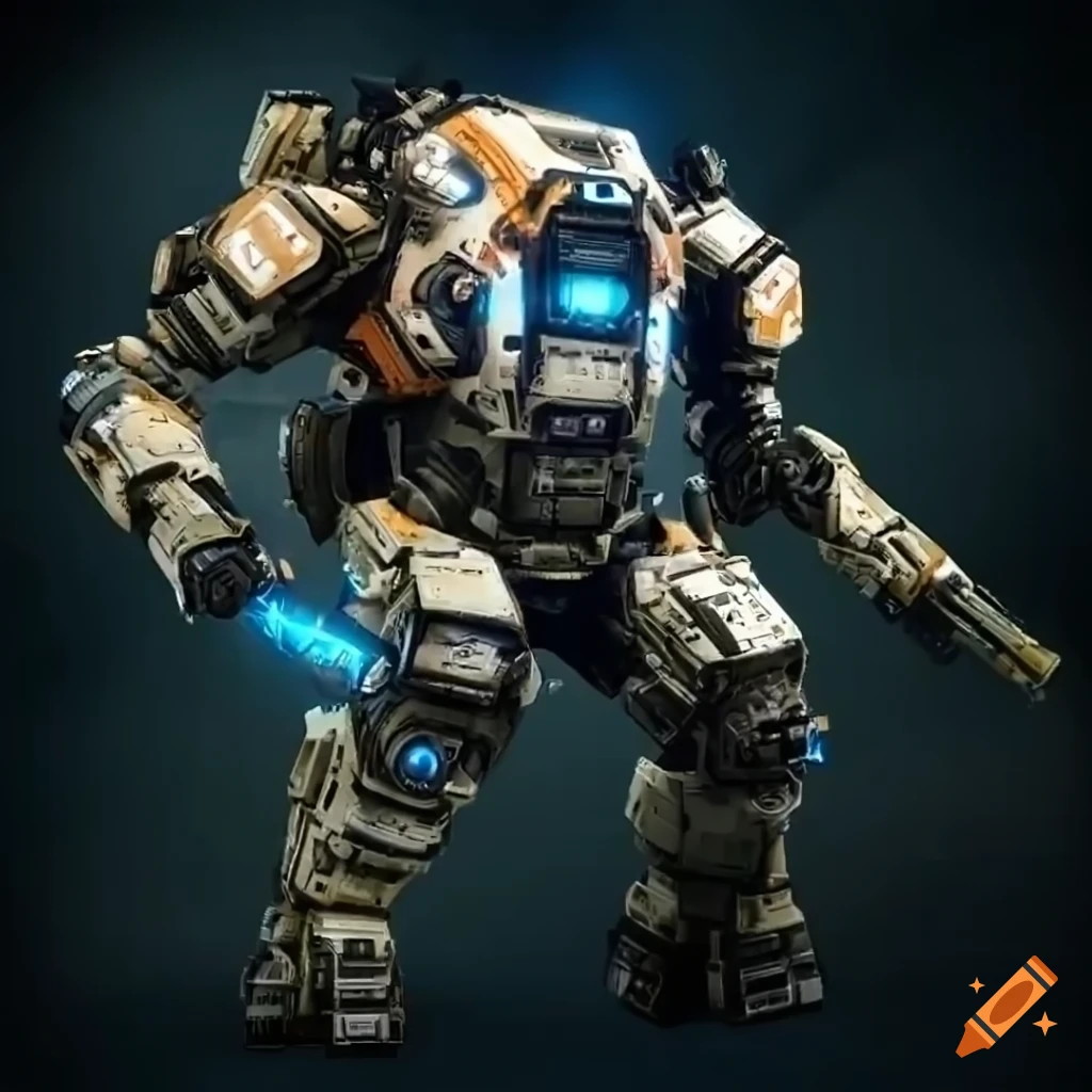 Titanfall titan mechanical robot on Craiyon