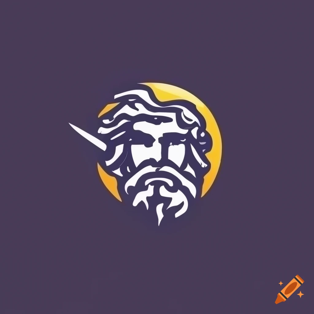 Vector graphic logo of Roman God Jupiter by Rob Janoff on Craiyon