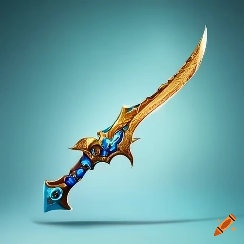 Mythic master perfect wave sword on Craiyon