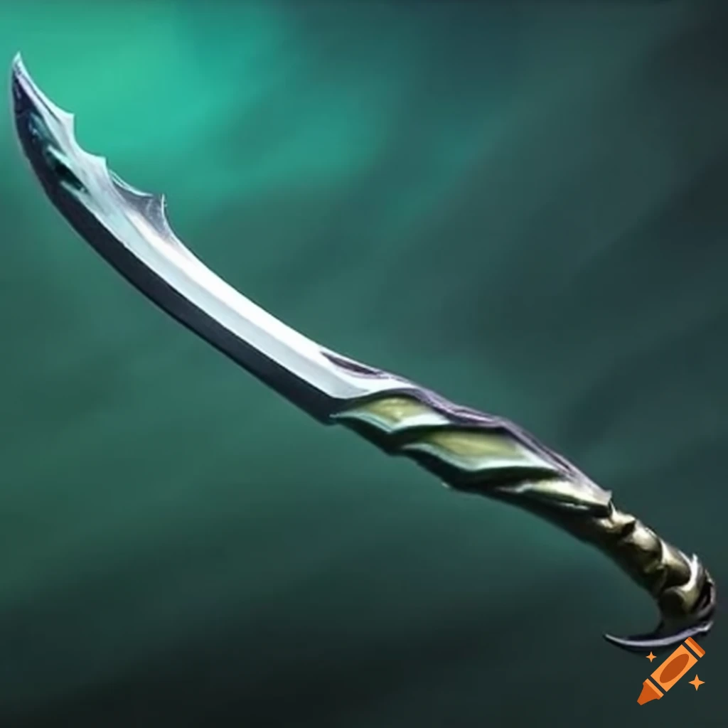 Vorpal wave sword on Craiyon