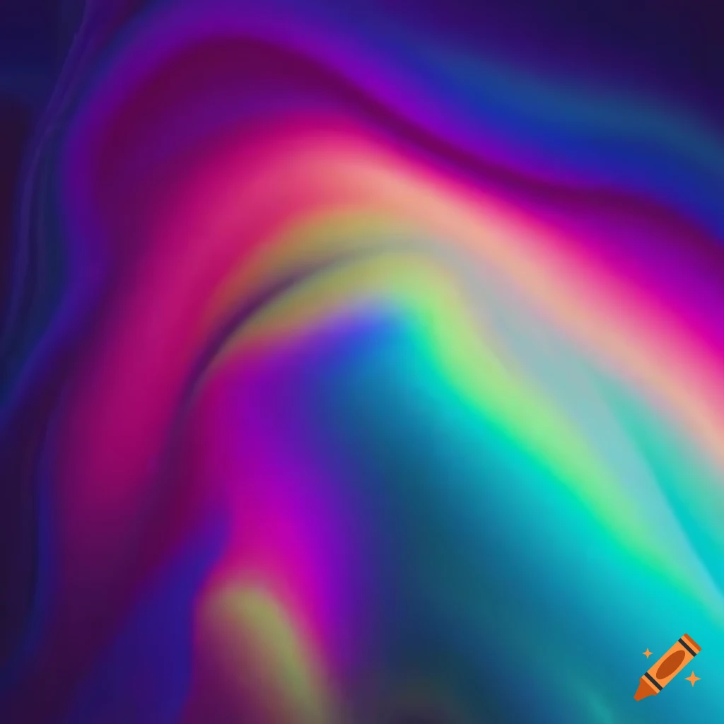 Shimmering pastel magic liquid visual effect on Craiyon