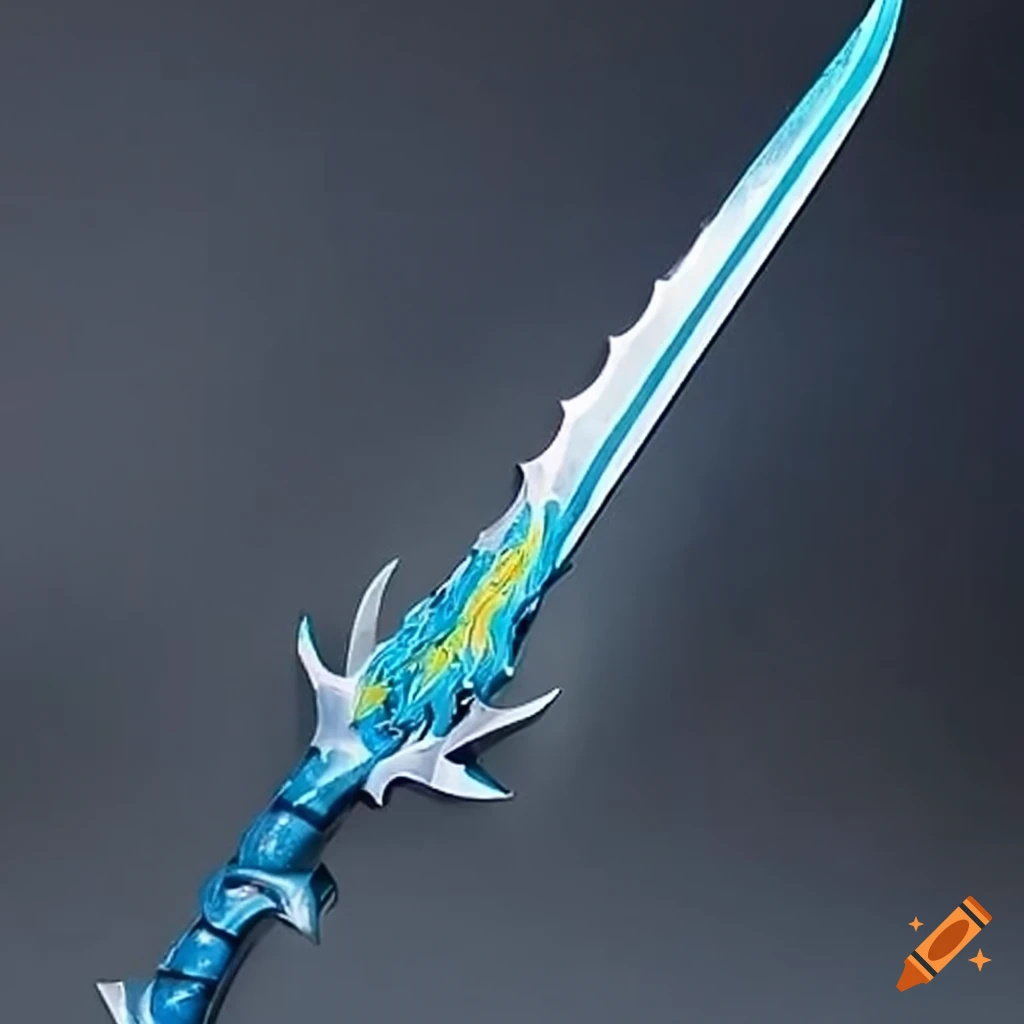 Mythic master perfect wave sword on Craiyon