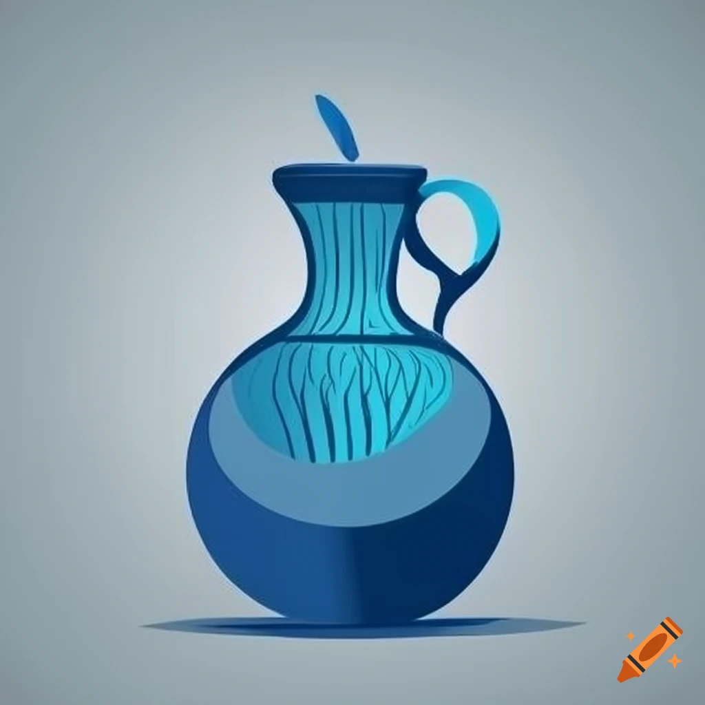 Logo for 'The Greek Pot' street food business with pot design in white ...