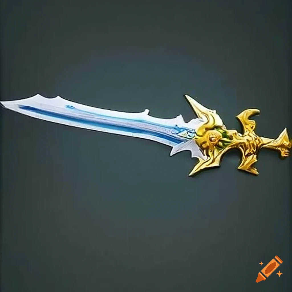 Mythic master perfect wave sword on Craiyon