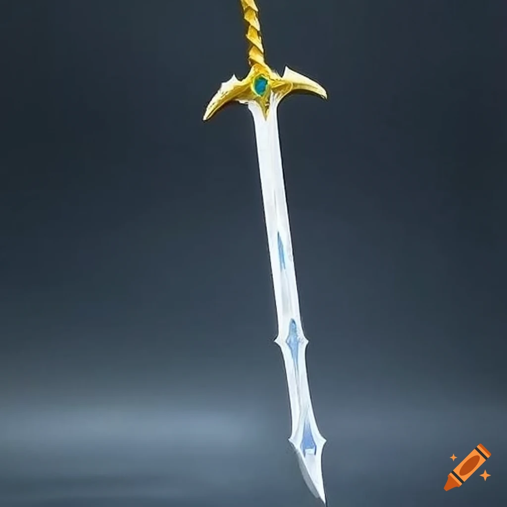 Mythic master sword with perfect wave design on Craiyon