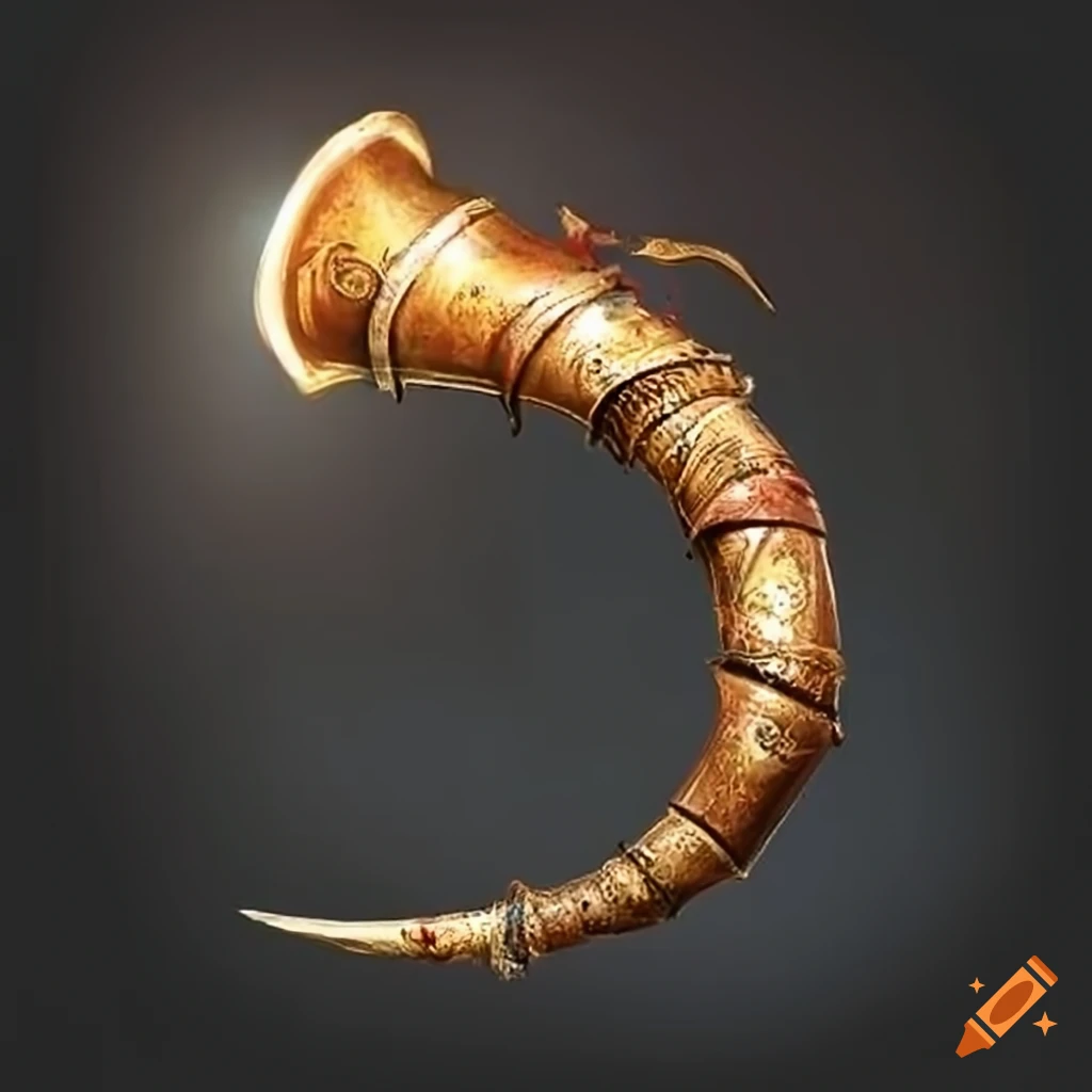 Fantasy horn on Craiyon