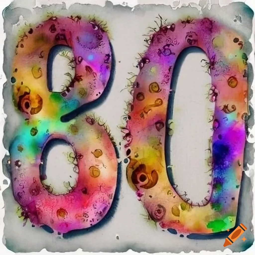 Collection of unique and intricate number designs on Craiyon