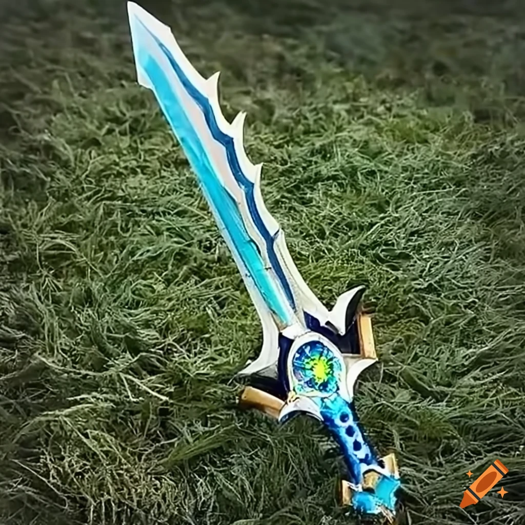 Mythic master perfect wave sword on Craiyon