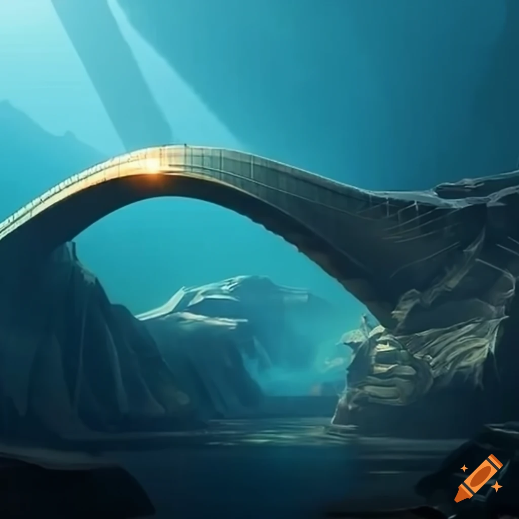 Energy rift bridge on Craiyon