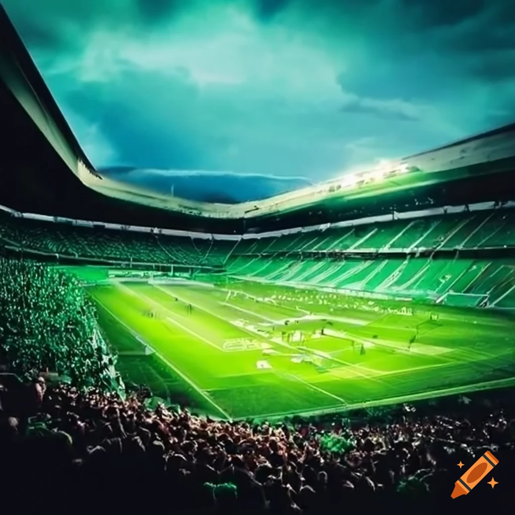 Celtic football club stadium on Craiyon